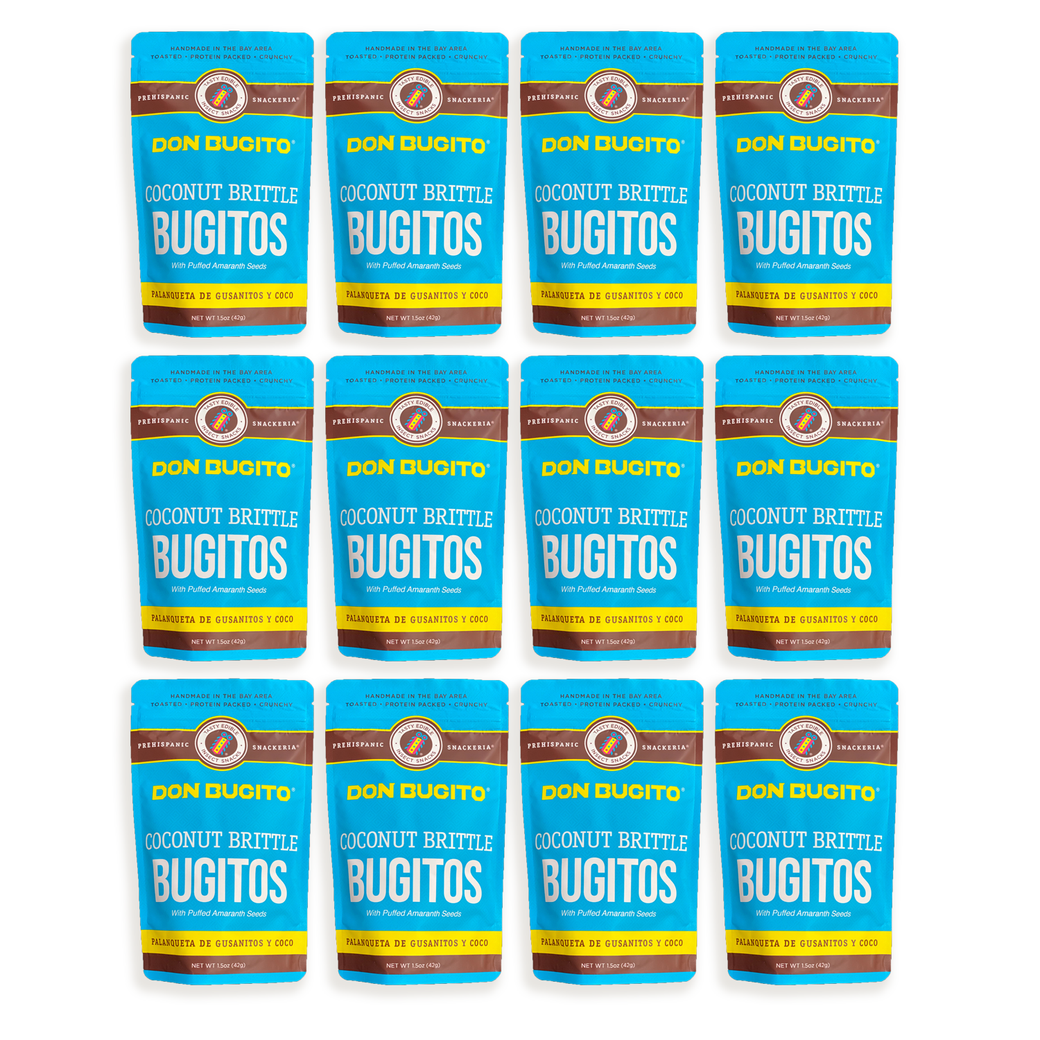 Coconut Brittle Bugitos | Don Bugito